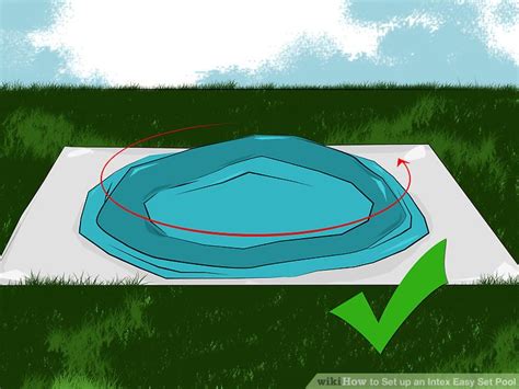 How To Set Up An Intex Easy Set Pool Steps With Pictures