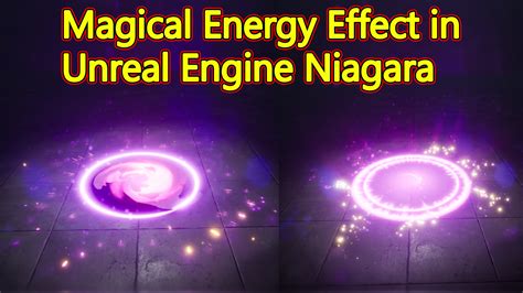 Unreal Engine Niagara Tutorials Magical Energy Effect Cgow