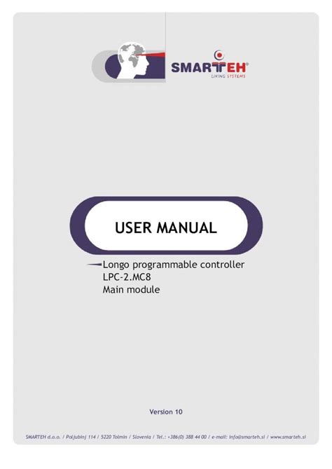 Pdf Lpc2 Mc8 User Manual Smartehsi€¦ · Lpc 2mc8 Main Module Is An