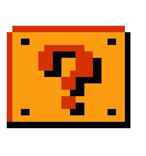 8 Bit Mario Question Block