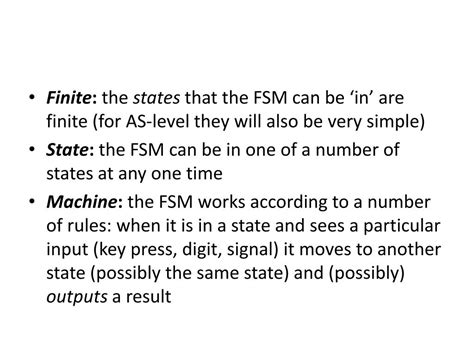Ppt Finite State Machines And State Transition Diagrams Powerpoint Presentation Id6259745