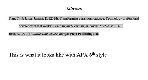 issue with apa 7th style too many spaces in references endnote
