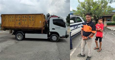 Jpj Tahan Remaja 13 Tahun Pandu Lori Sampah Motoqar