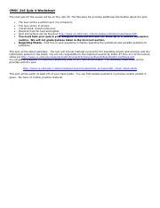 Worksheet4 Pdf CMSC 216 Quiz 4 Worksheet The Next Quiz For The Course