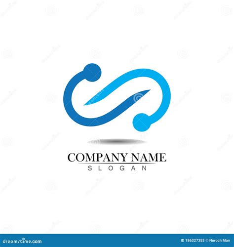 Infinity Logo And Symbol Template Stock Vector Illustration Of Modern Design
