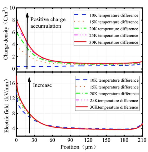 The Charge Density And Electric Field Distributions At The Download Scientific Diagram