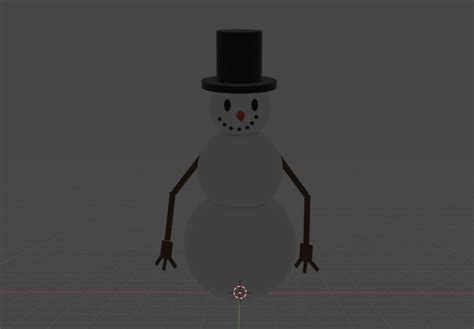 Week 1 Blender Intro Snowman Sophies Blog