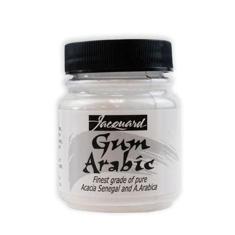 Gum Arabic Powder In A 1 Ounce Plastic Jar