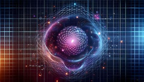 Premium Photo For Advertisement And Banner As Quantum Grid A Grid