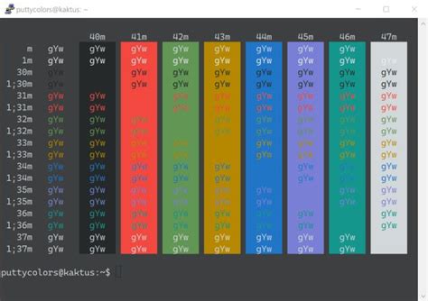 Puttycolors
