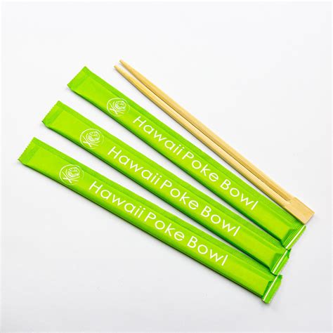 Hygienic Full Paper Sleeve Wrapped Disposable Bamboo Chopstick