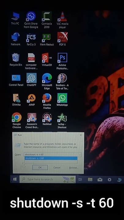 How To Schedule Shutdown Ur Pc Shorts Run Shutdown Memes Usa Fyp