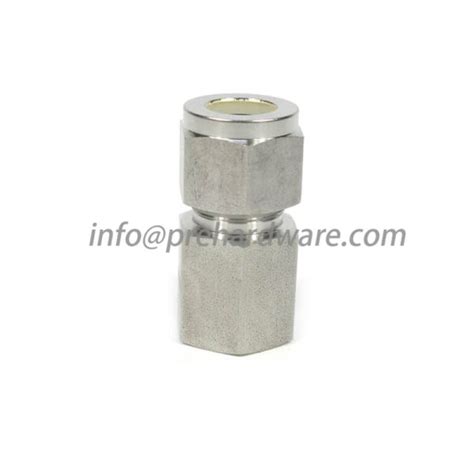 Stainless Steel Compression Tube Female Pipe Npt Connector Hardware Fitting