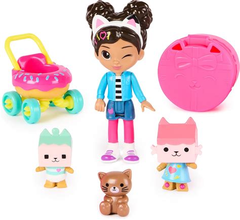 Dreamworks Gabbys Dollhouse Kitty Care Figure Set With