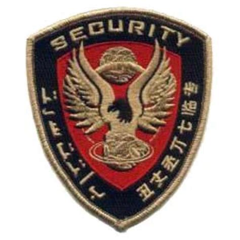 Firefly Serenity Alliance Security Shield Red 4 Patch Scifi Geeks