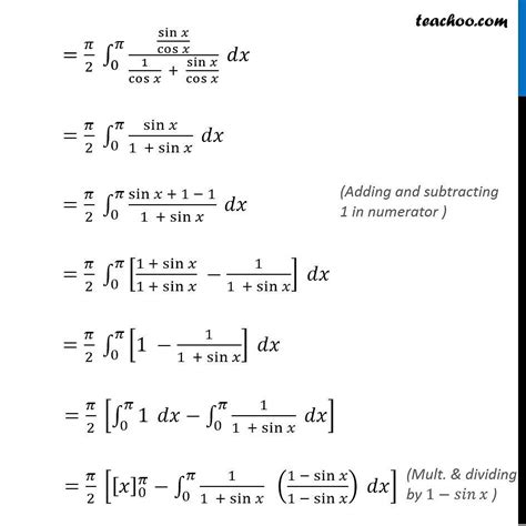 Question 2 Definite Integral X Tan X Sec X Tanx Miscellaneous