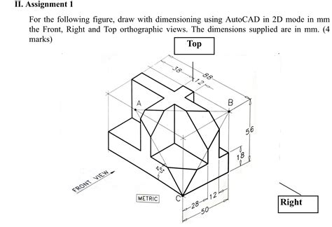Solved Ii Assignment 1 For The Following Figure Draw With