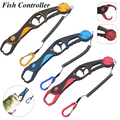 Fishing Gripper Aluminum Alloy Fish Lip Grip With 50kg Load