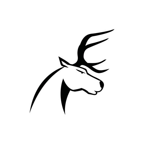 Deer Head Illustration Vector Design 20774733 Vector Art At Vecteezy