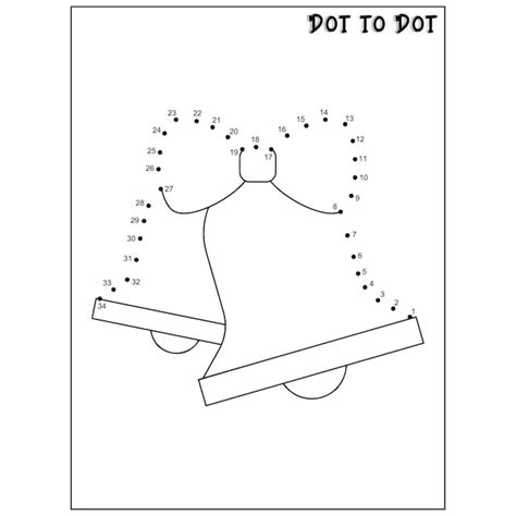 크리스마스 연결 점 활동 프리미엄 벡터