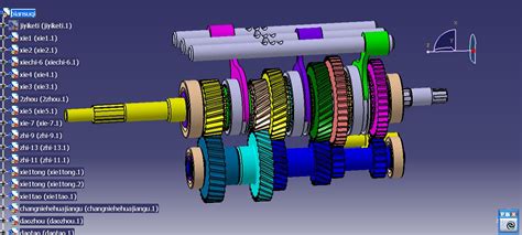 大众polo 2011款轿车上的三轴五档手动变速器设计及仿真【三维catia】【2张cad图纸 文档】 Catia 模型图纸下载 懒石网