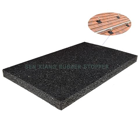 Solar Hook Tile Protector Rubber Stopper Roof Rubber Tile