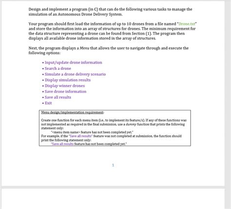 Solved Design And Implement A Program In C That Can Do The Following 1 Answer
