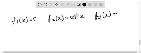 SOLVED Test the sets of functions for linear in dependence in ℱ For those that are linearly