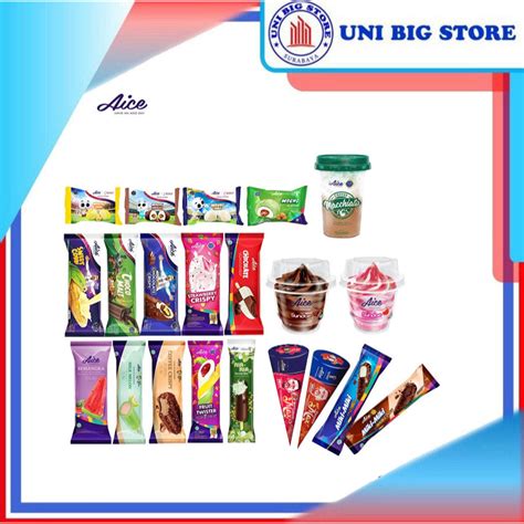 Jual Aice Ice Cream Mochi Durian Klepon Chocolate Strawberry