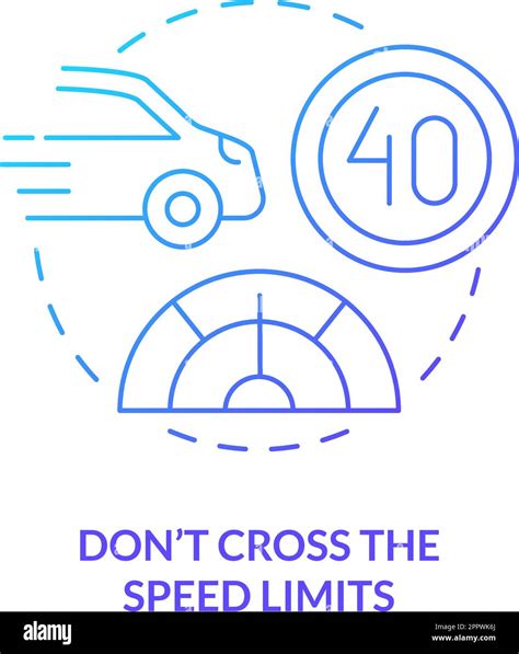 Legal Speed Limit Stock Vector Images Alamy