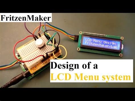 LCD Menu With Arduino YouTube