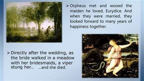 Orpheus And Eurydice Pptx
