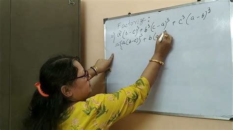Factorization By Using Expansion Formula Important Sums Youtube