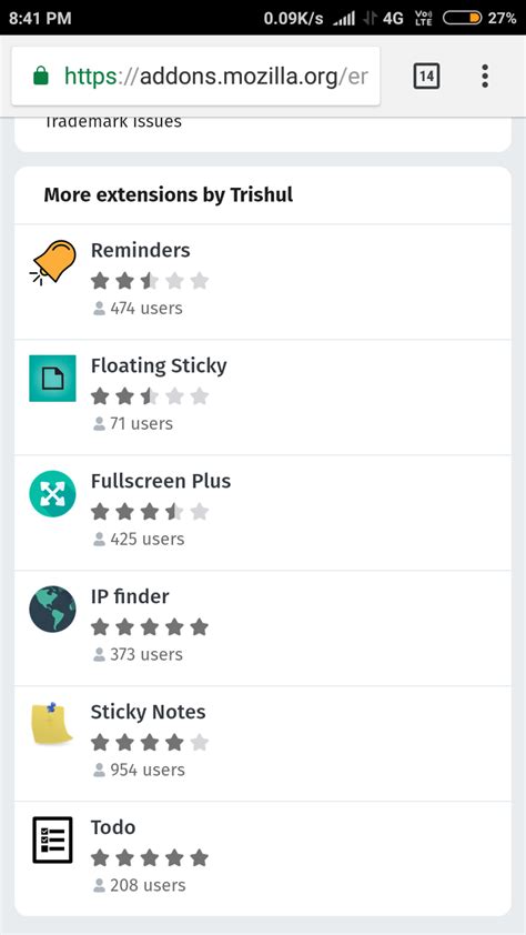 Suggestion Mobile Limit More Addons Per Row To 2 In More Extensions