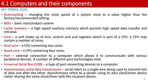 As And A Level Computer Science Chapter 4 Presentation Pdf
