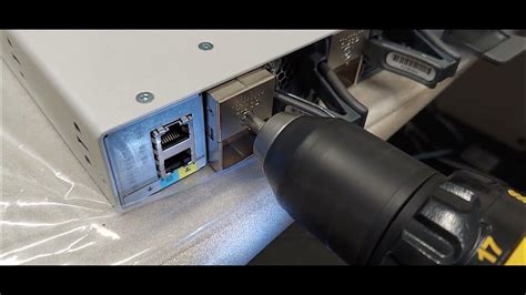 Cisco 9200 Switch Stack Module Install Youtube