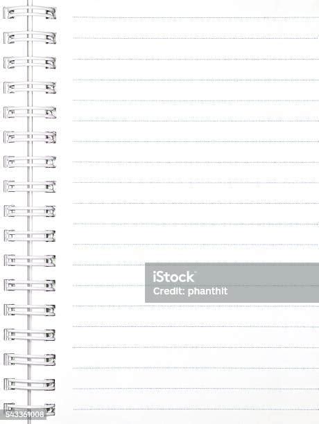 노트북 용지 클로즈업 빈 종이 나선형 노트북 페이지입니다 0명에 대한 스톡 사진 및 기타 이미지 0명 널판지 단일 객체