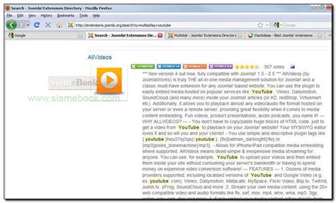 Extensions โปรแกรมเสริมความสามารถ Joomla 25