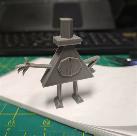 🆓 Cipher Hunt Statue Bill Cipher Statue Gravity Falls・free Stl File For ・cults