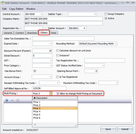 Stock Item Maintenance Autocount Resource Center