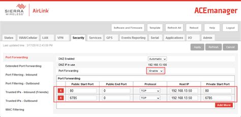 Using The Rv50 X Ethernet Port