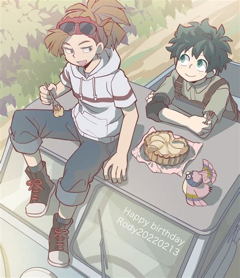 Midoriya Izuku Rody Soul And Pino Boku No Hero Academia Drawn By