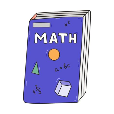 Math Textbook Front Vector Art Icons And Graphics For Free Download