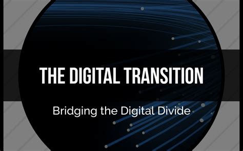 What Is The Digital Transition Myles Technology Solutions