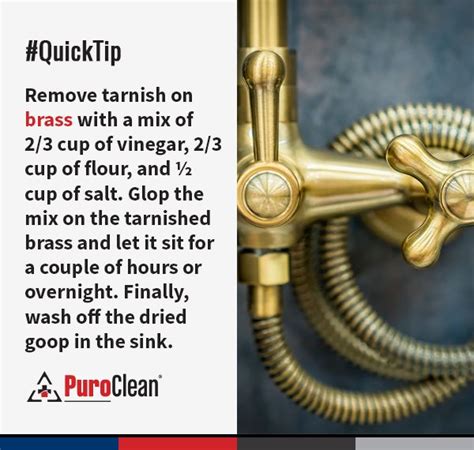 How To Remove Tarnish On Brass Damage Restoration House Cleaning Tips Clean House