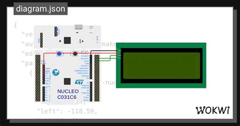 LCD I C Display Wokwi ESP STM Arduino Simulator