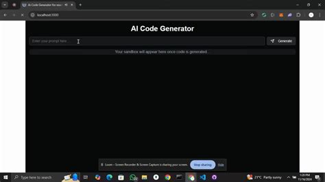 Muhammad Usman On Linkedin React Tailwindcss Ai Codegeneration