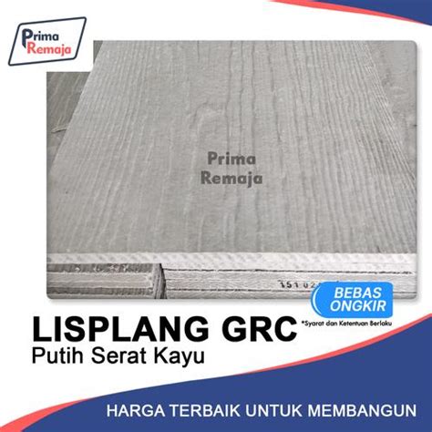 Jual Lisplang Listplank Conwood Grc Motif Serat Kayulebar 20cm Kab Karawang Prima Remaja