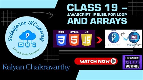 Class 19 Javascript Mastery If Else Loops Arrays And Methods Demystified 💻🚀 Youtube