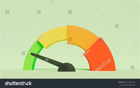 Graphical Representation Performance Levels Speed Degrees Stock